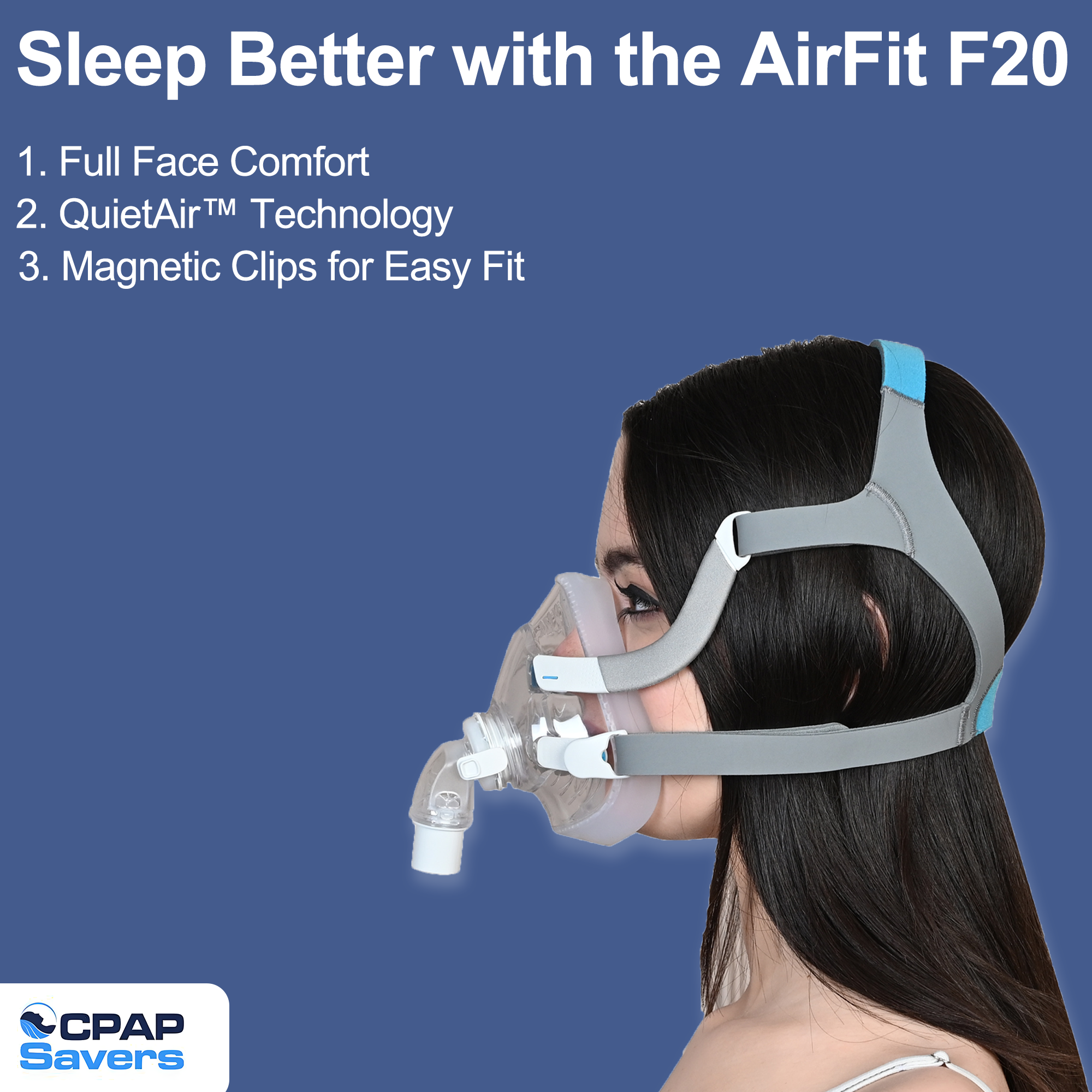 The Future of Full Face CPAP Masks: ResMed AirFit F20 Review & Features