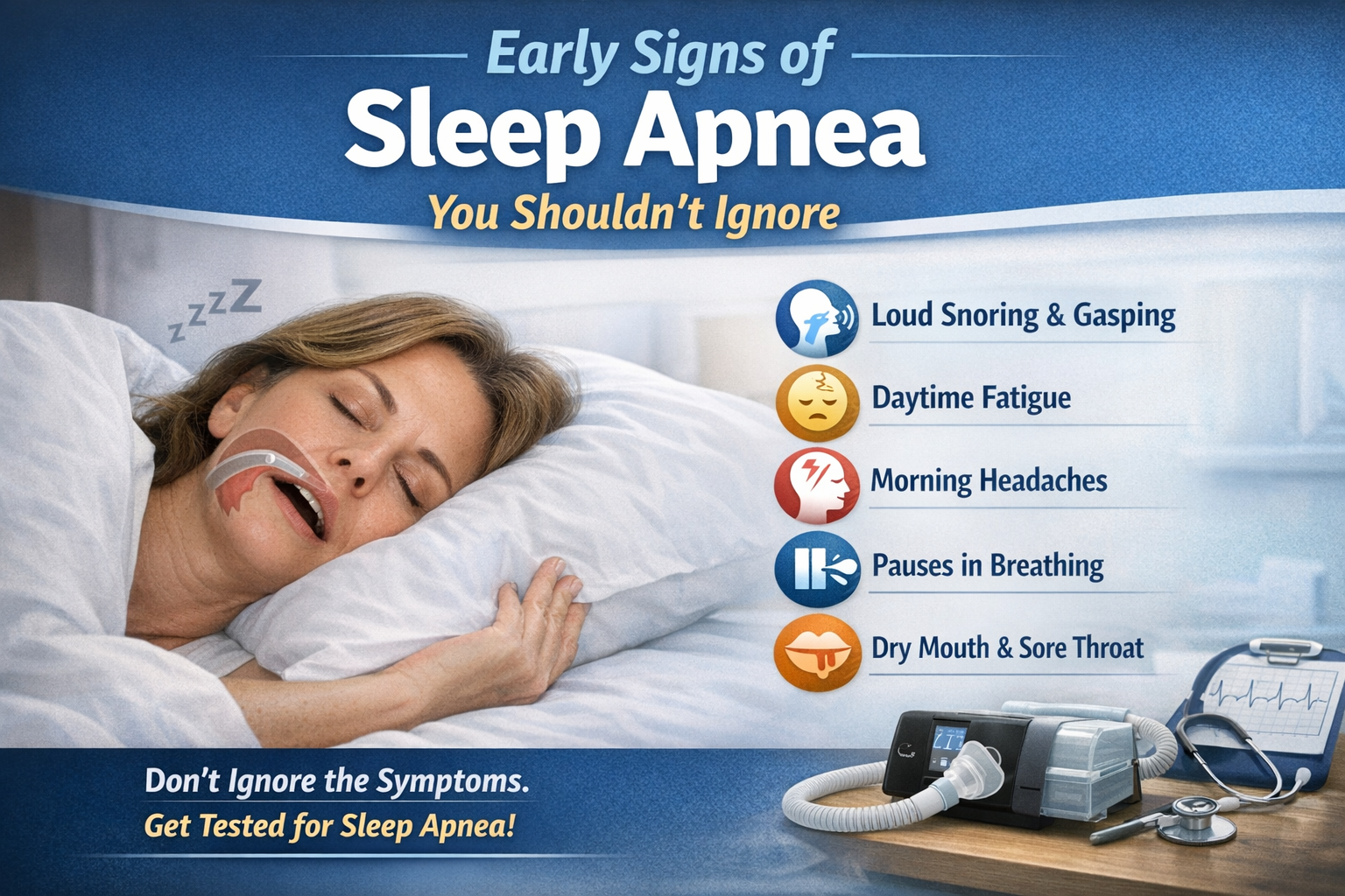 Early Signs of Sleep Apnea You Shouldn’t Ignore | Symptoms & Next Step