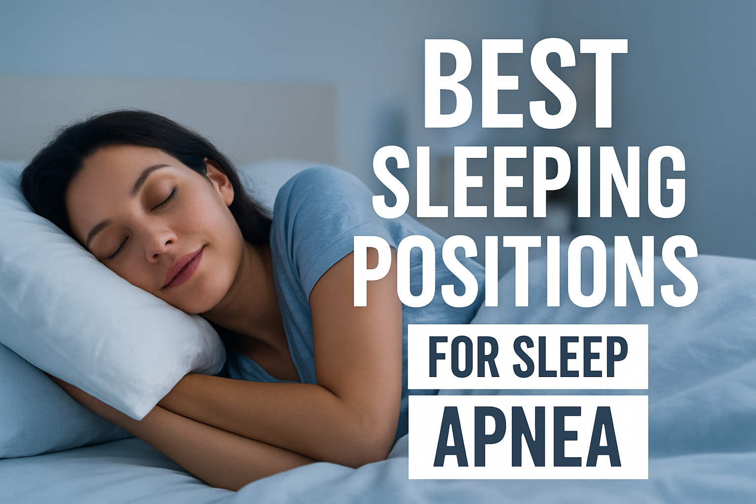 Best Sleeping Positions for People with Sleep Apnea | CPAPsavers