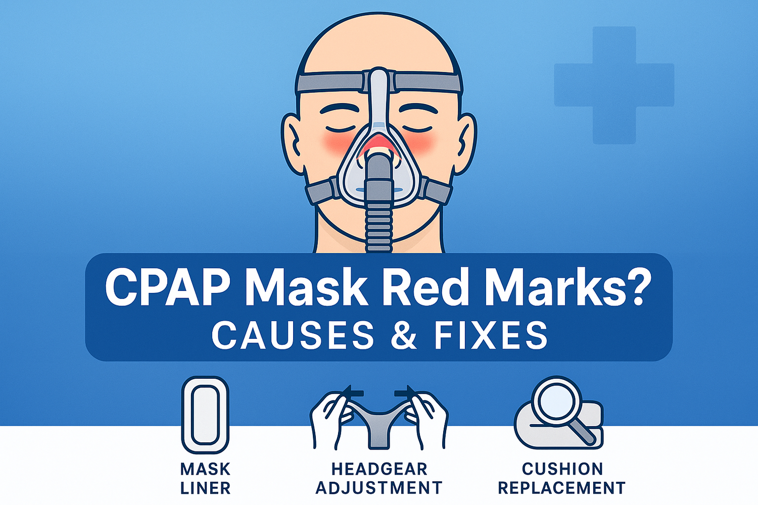 Why Does Your CPAP Mask Leave Red Marks on Your Face? | CPAPSavers